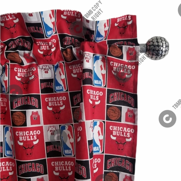 Accents | Nba Chicago Bulls Curtain Set | Poshmark